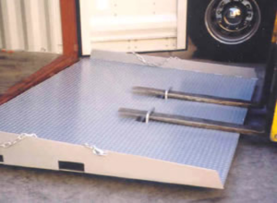 8 Tonne Standard Container Ramp | Forklift Container Ramps | Forklift ...