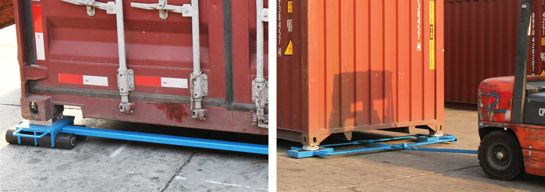 Shipping Container Skates | Container Skates | Container Ramp ...