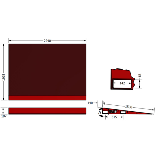 Forklift Container Ramp Fixed Long 6000kg - Australian Made | Container ...